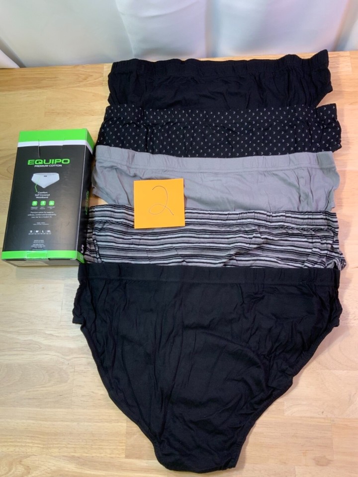 New Men’s Equipo Low Rise Briefs 5 Pack -HARD TO FIND!!!!—U PICK!!* | eBay