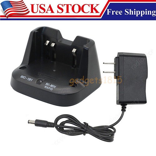 Rapid Charger BC-191 For ICOM IC-V8E IC-G80 IC-U80 IC-V80 Radio Ni-MH ...