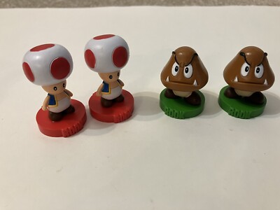 Nintendo Super Mario Bros Chess Replacement Pieces Figure Rooks Toad ...