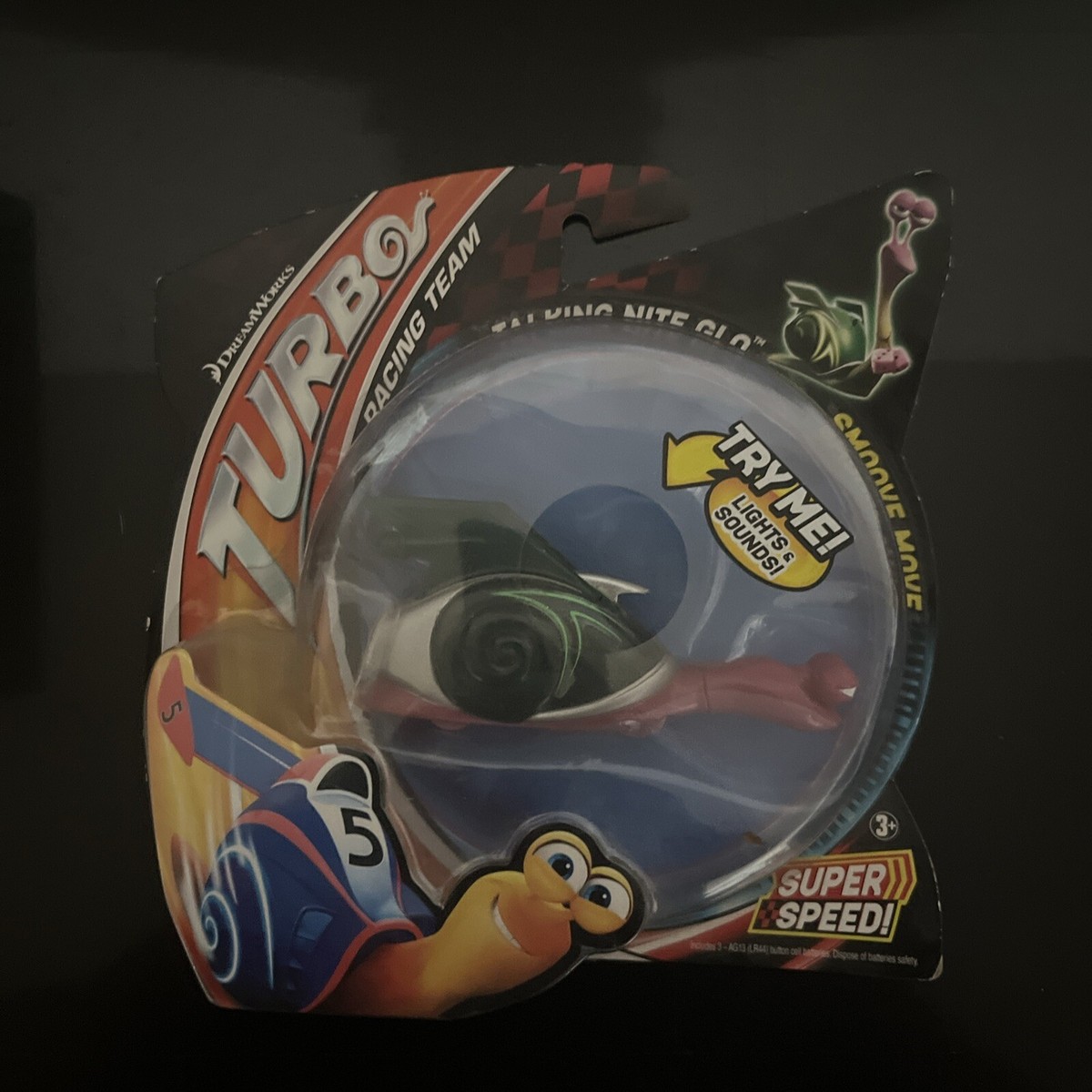 Film Turbo Smoove Move DreamWorks Turbo WHITE SHADOW SMOOVE MOVE