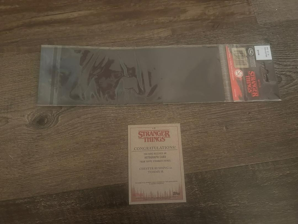 Stranger Things Chester Rushing Tommy Auto Honk If You Hunt Demogorgons ...