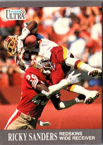 1991 Ultra Ricky Sanders #277 Washington Redskins Football Card | eBay