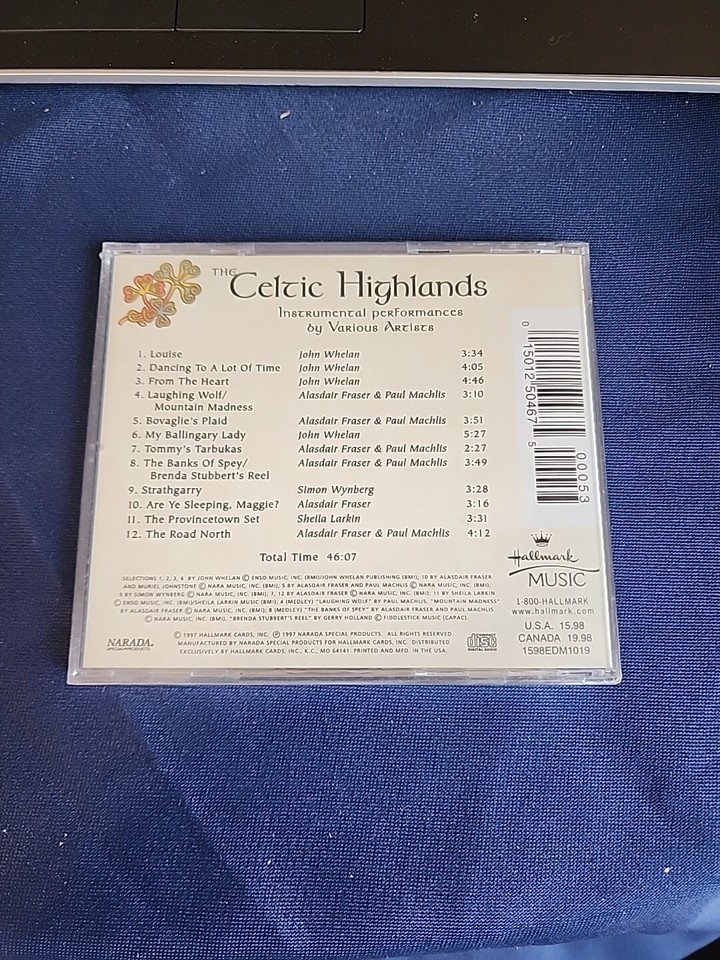 C1- Various Artists : Celtic Highlands CD Hallmark Music | eBay
