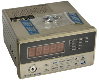 USED Keyence VG-301 Micrometer Controller w/ Keys | eBay