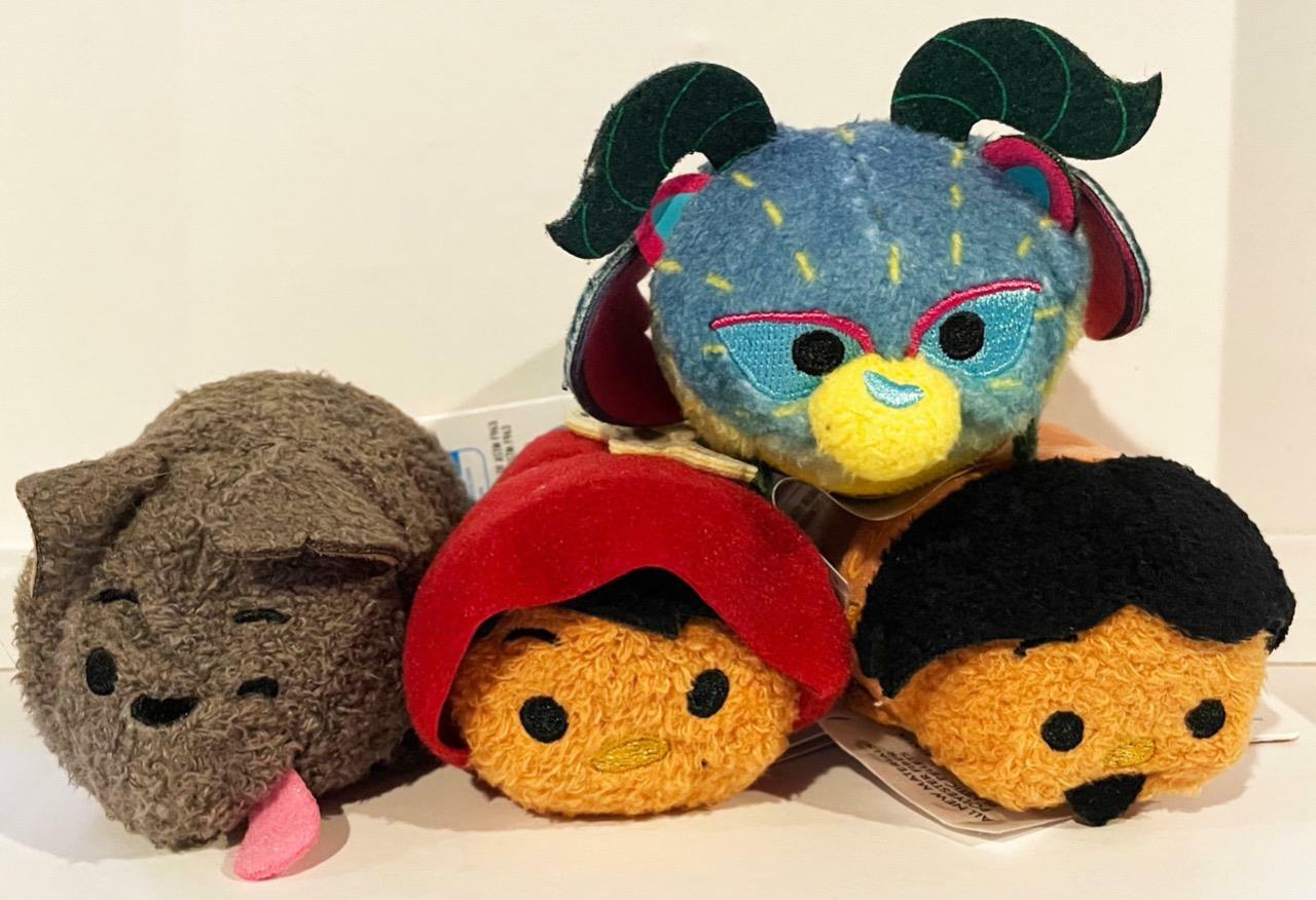 New Disney Pixar Coco Set of 4 Stylized Mini Tsum Tsum 3.5” Plush Toys ...