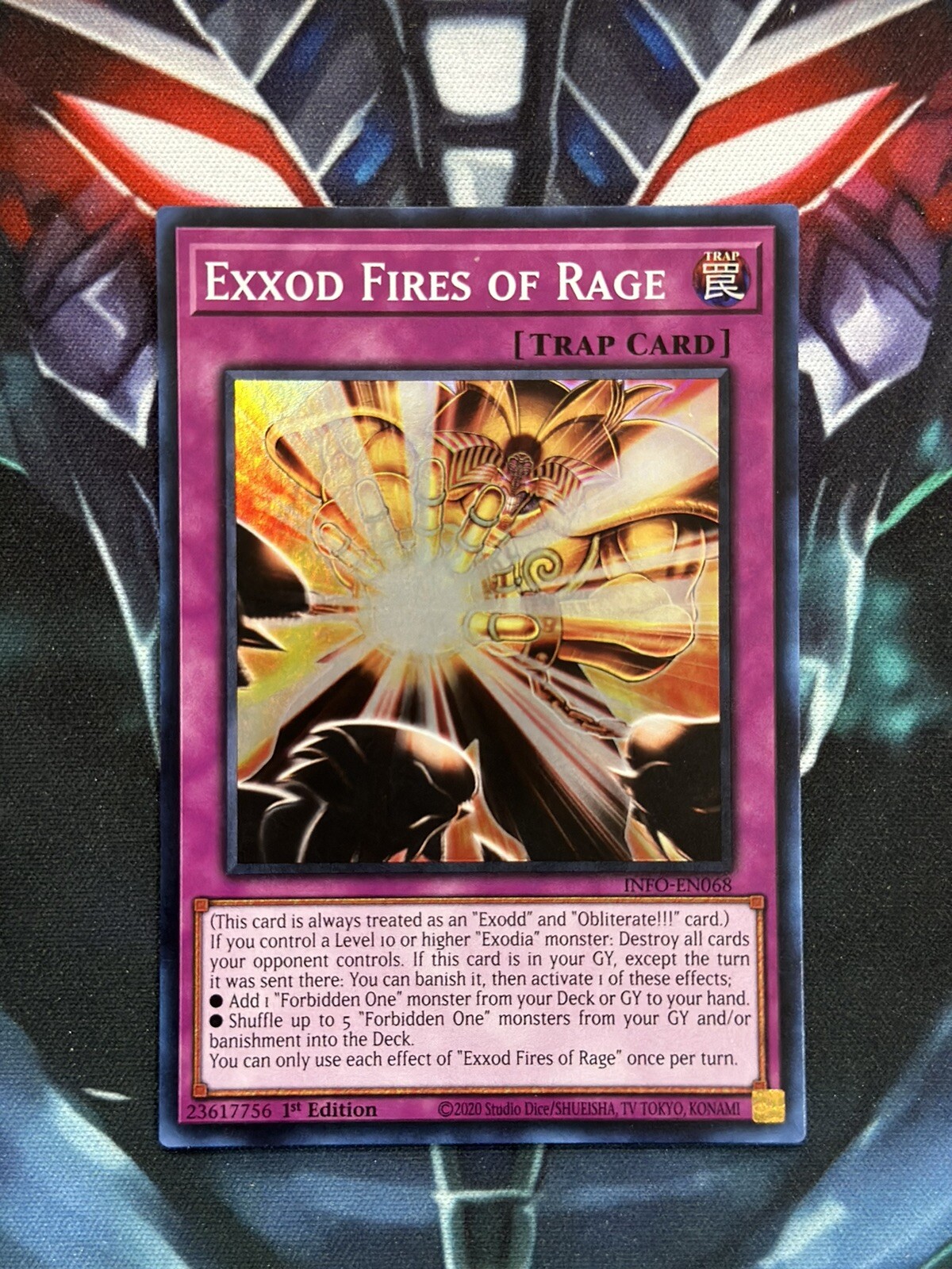 Yugioh Exxod Fires of Rage Super Rare INFO | eBay
