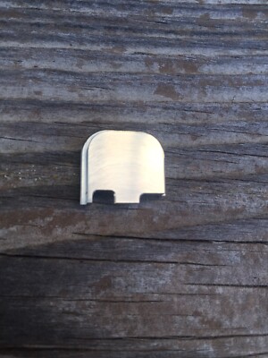 Custom TITANIUM Glock Backplate, Slide Plate for Glock 43, 43X And 48 ...