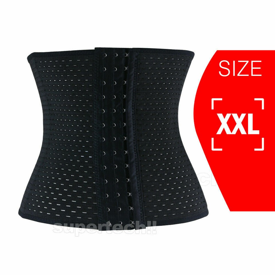 Men's Waist Trainer Body Shaper Tummy Girdle Belt Belly Fat Burner ...