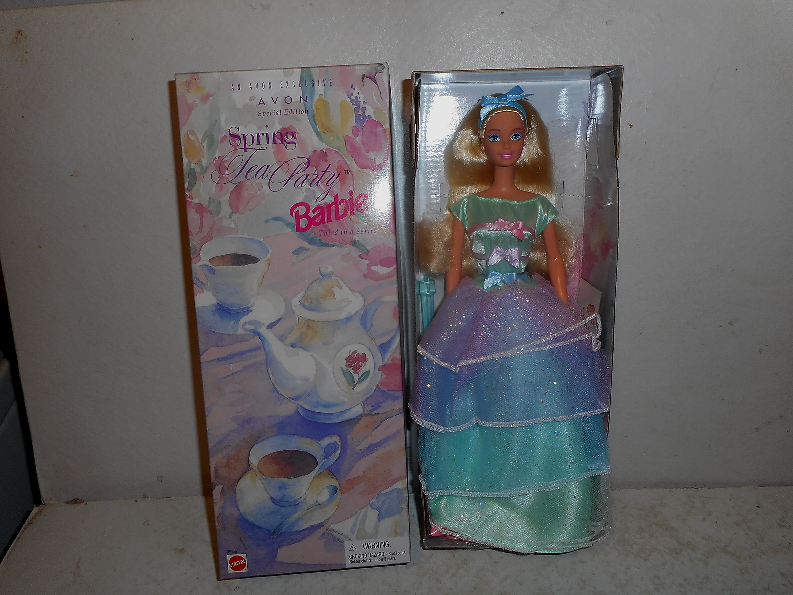 Avon Spring Tea Party Barbie - 3rd in a Series - New in Box | eBay