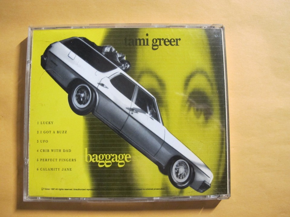 TAMI GREER BAGGAGE CD 1997 EP CANADA 6 TRACS FOLK ROCK on CHEEKY DISC ...