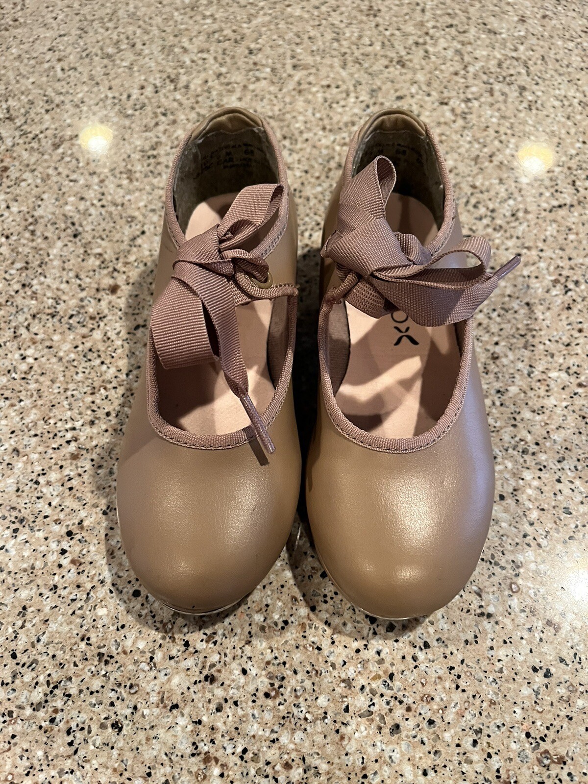 Capezio Kid's Jr Tyette Tele Tone tap shoe, Carmel, size 10.5M | eBay