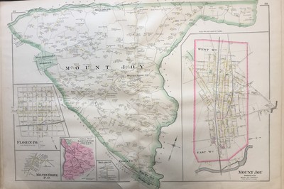 1899 MOUNT JOY, RHEEMS STATION FLORIN & MILTON PO LANCASTER COUNTY PA ...