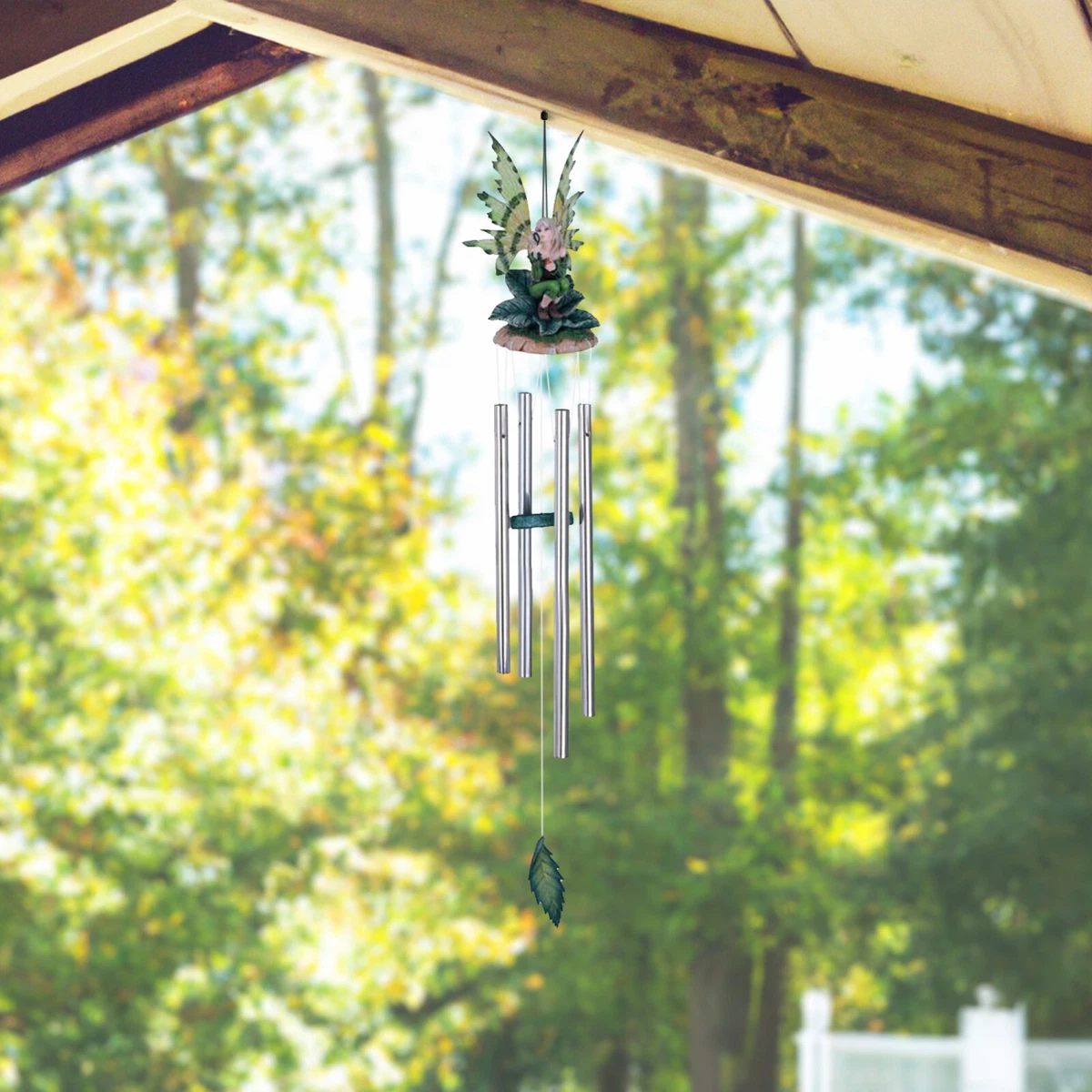 Wind Chimes Blowing