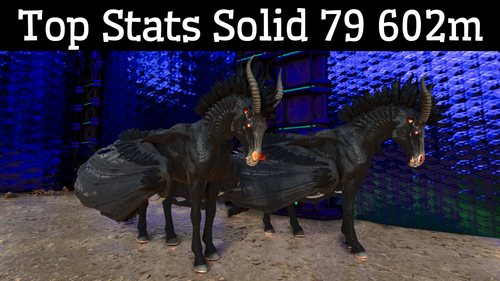 🔥Ark Survival Ascended PvE Top stats Dreadstallion 602m PC/XBOX/PS5 ...