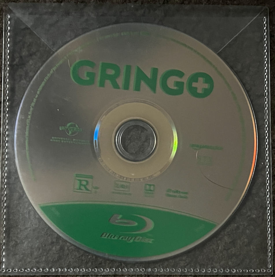 NEW GRINGO (2018) - Blu-ray disc only in clear plastic envelope / no case | eBay