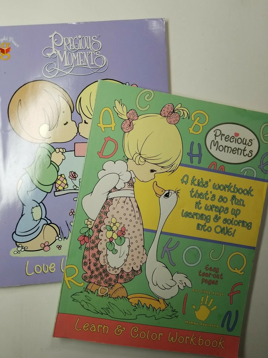 Precious Moments Coloring Pages Love