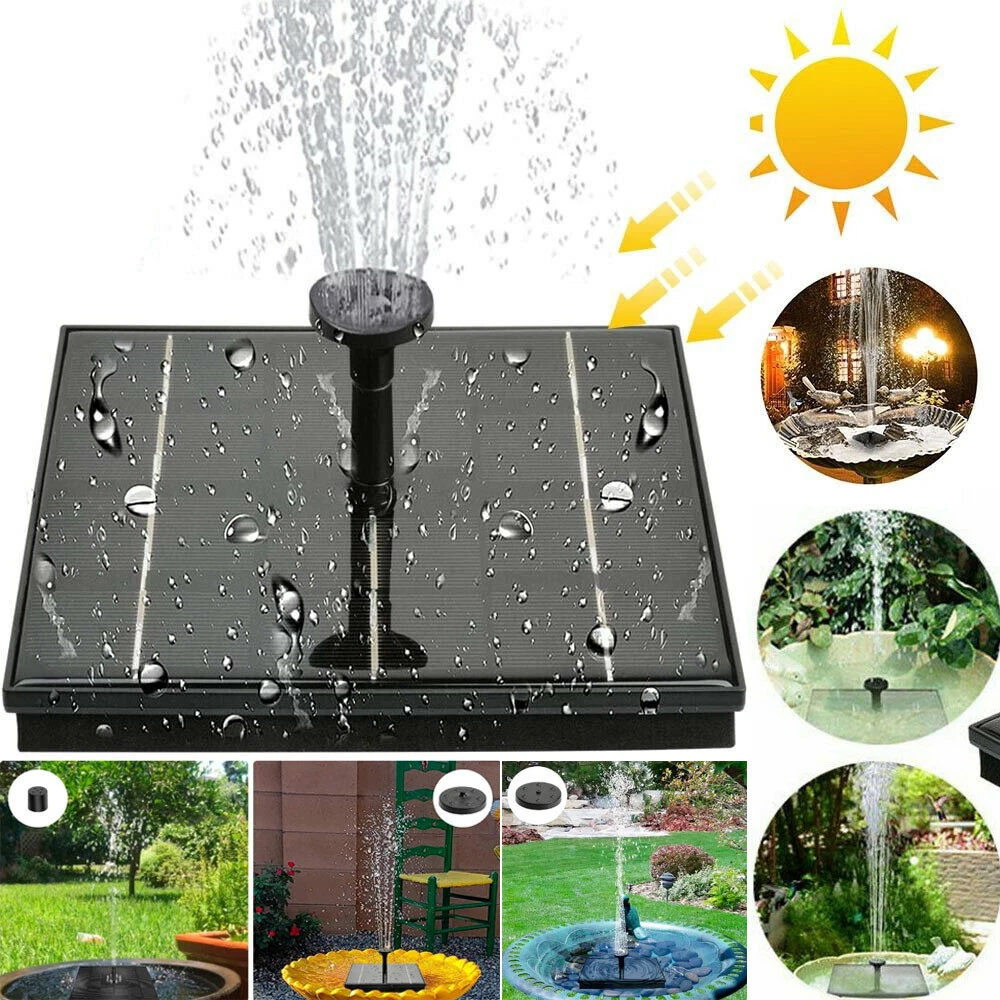 Small Solar Powered Fountains