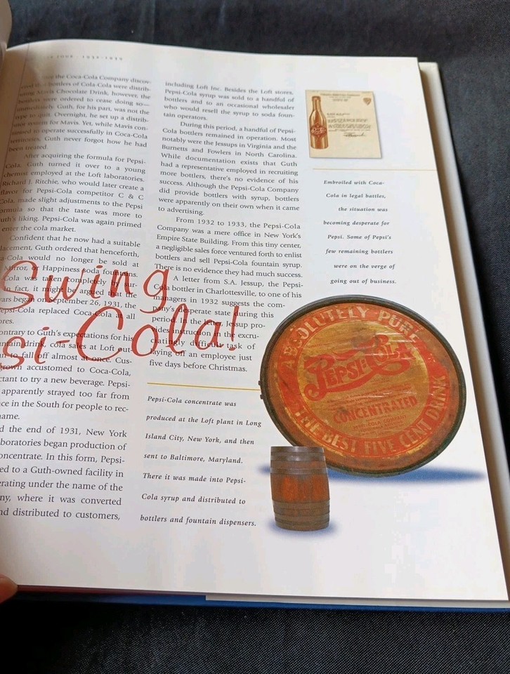 Hardcover Book - Pepsi 100 Years by Bob Stoddard - 1997 | eBay