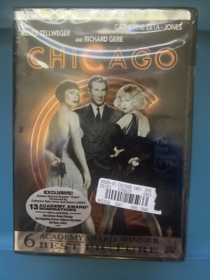 Chicago (DVD, 2003, Widescreen) *NEW FACTORY SEALED, FREE SHIPPING ...