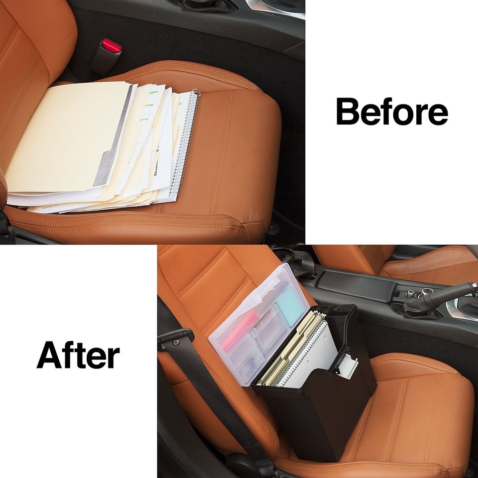 Staples File Box File Portable Tote Letter Size Black (140163/110997 ...