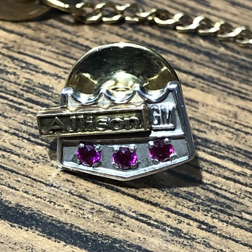 Vintage Allison Division General Motors Employee Award Pin Tie Tack cTo ...