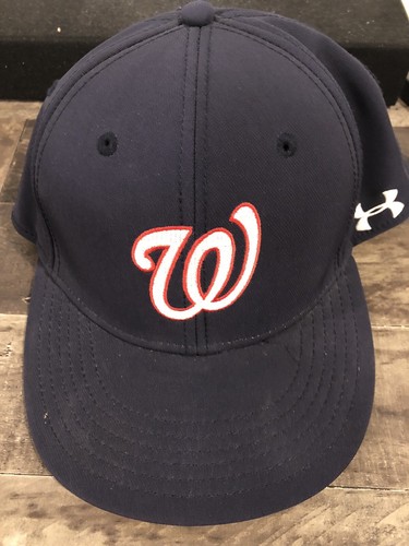 Washington Nationals 2012 On Field Grounds Crew Hat MLB Under Armour ...