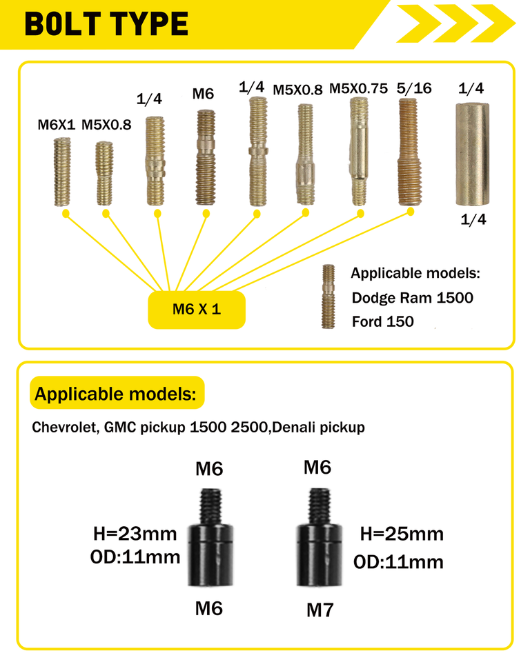 Bullet Antenna 50 Cal Caliber For Chevy GMC Truck SUV Silverado Sierra ...