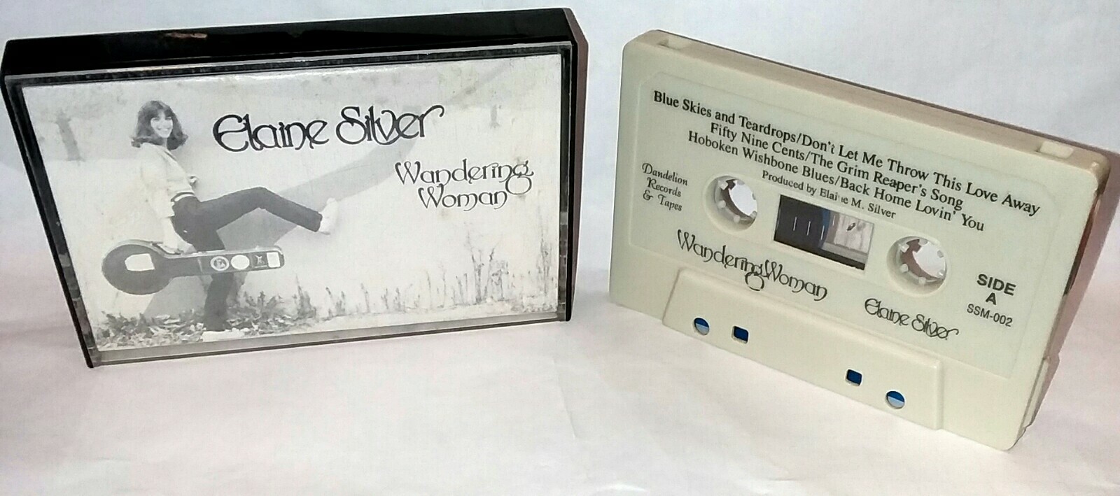 Elaine Silver Wandering Woman Cassette Tape Vintage 1984 Dandelion ...