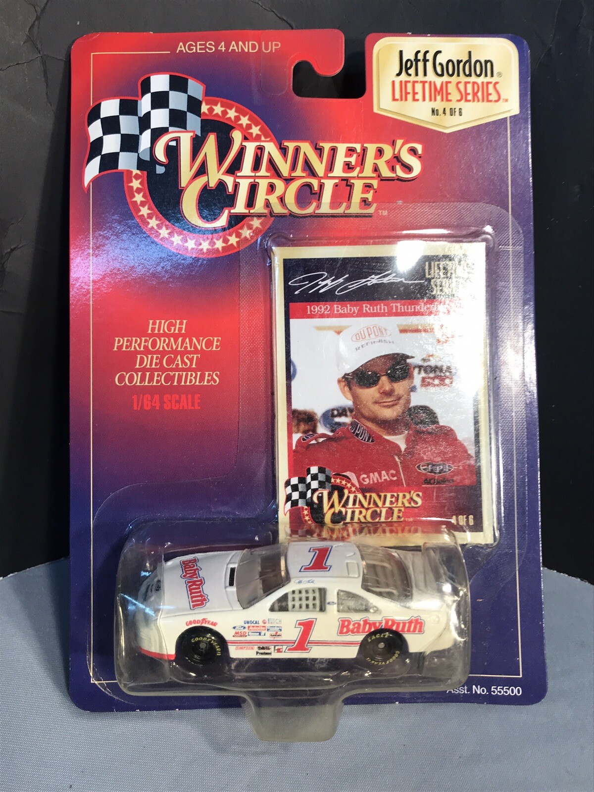NASCAR 1997 Winners Circle Jeff Gordon Baby Ruth 1992 Ford T Bird #1 1: ...