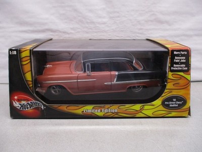 100% Hot Wheels 1955 Pro Street Chevy Modified 1/18 | eBay