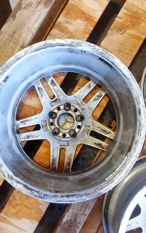 2008-2014 Mercedes C Class AMG 18" Wheel Rim 8JX18H2 Set of 3 OEM ...