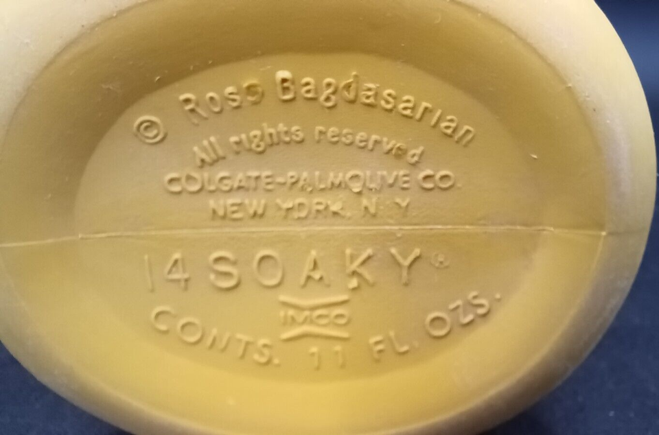 Lot of 5 VTG 1960’s Colgate Soaky Bottles Bozo Tweety Dick Tracy Batman ...