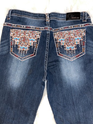 Grace in LA type is P straight size 17 jeans | eBay