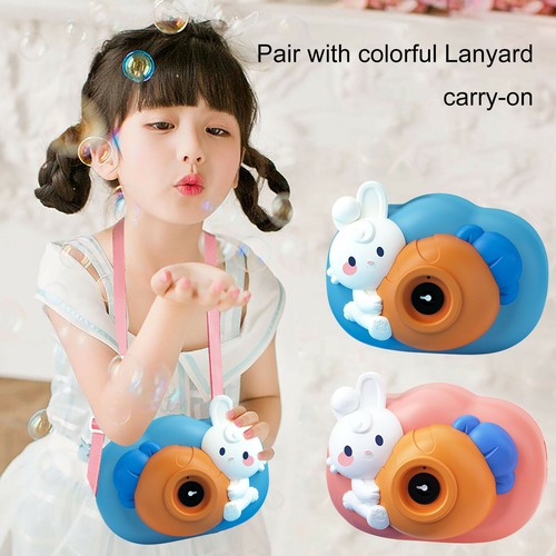 Children's Bubble Camera Toy Carrot Rabbit Children Bubble Blowing Toys （50ml） | eBay