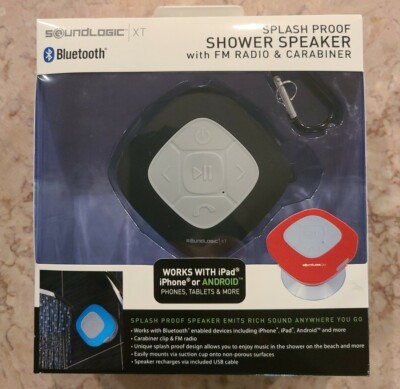 SoundLogic XT Bluetooth All Weather Splash Proof Speaker with FM Radio ...