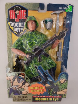 GI JOE OPERATION: MOUNTAIN EYE DOUBLE DUTY SERIES 2001 G243 | eBay