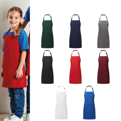 Premier Kids Waterproof Apron PR145-children's Crafts School Neckband ...