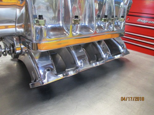 392 354 331 hemi 671 blower kit tall manifold complete show polished ...