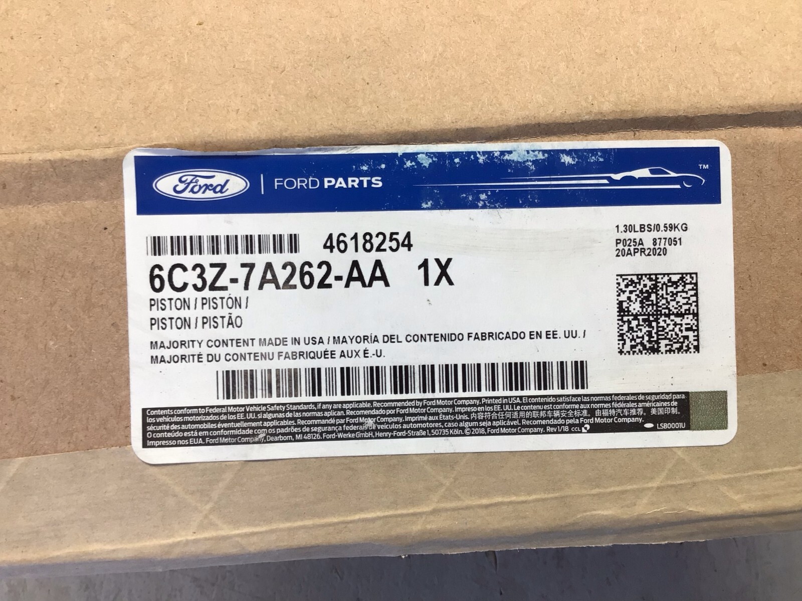 2003-2019 Ford Truck OEM 5R110 Auto Transmission Piston 6C3Z-7A262-AA ...