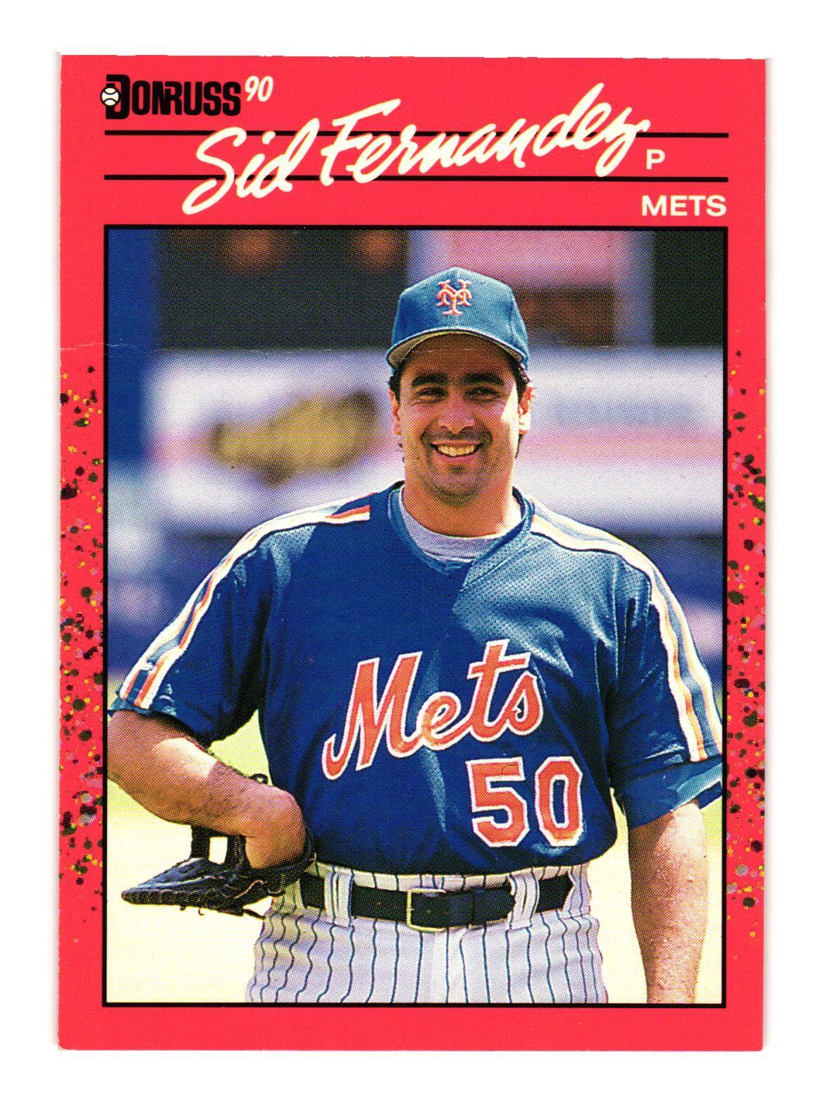 1990 Donruss #572 Sid Fernandez New York Mets | eBay