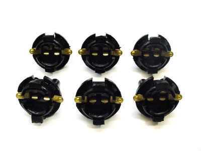 6 Instrument Panel 5/8" Twist In Sockets Cluster Light Bulb Dashboard ...