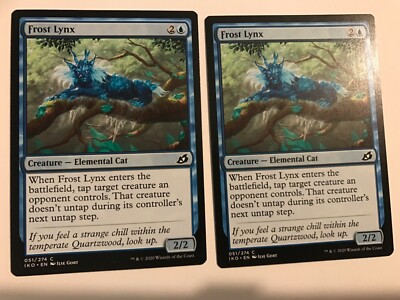 FROST LYNX x2 : IKORIA Magic the Gathering Mtg card; NM cat, blue | eBay