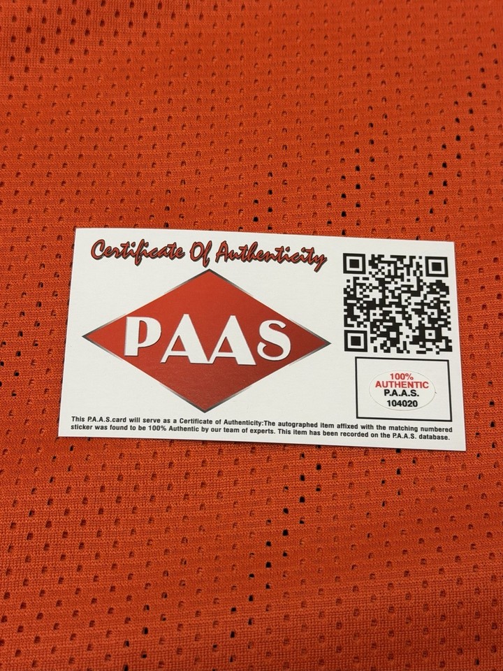 Bo Nix Denver Broncos Signed Football Jersey COA | eBay