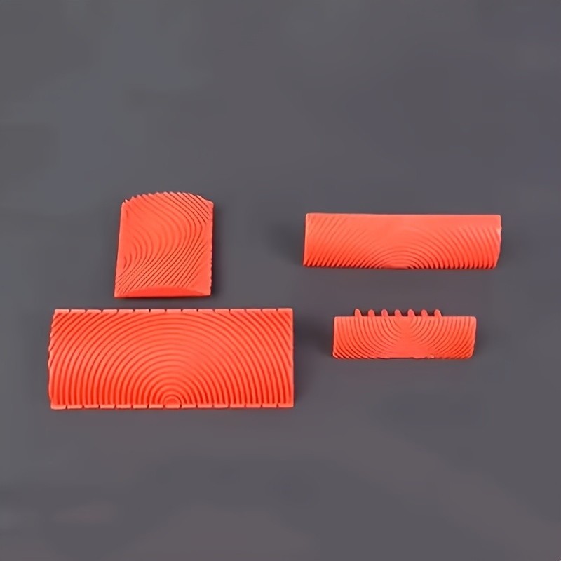 4-Piece Wood Grain Tool Set - Create Realistic Wood Patterns for Paint ...