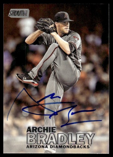 2016 Stadium Club Baseball Card Archie Bradley Arizona Diamondbacks ...