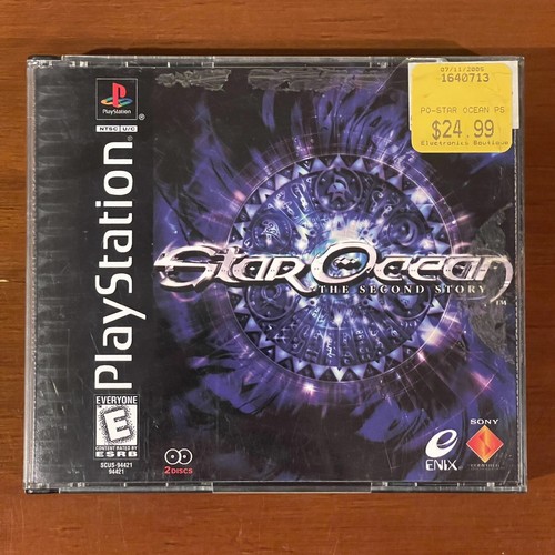 Star Ocean: The Second Story (PlayStation 1 PS1, 1999) CIB Complete ...