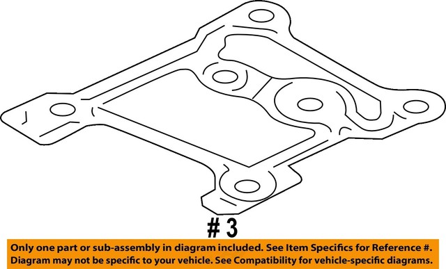 Ford OEM Turbocharger Gasket BC3Z6587A Image 6 for sale online | eBay