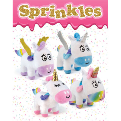 Sprinkles 18cm Unicorn Soft Animal Kids/Children Plush Stuffed Toys ...