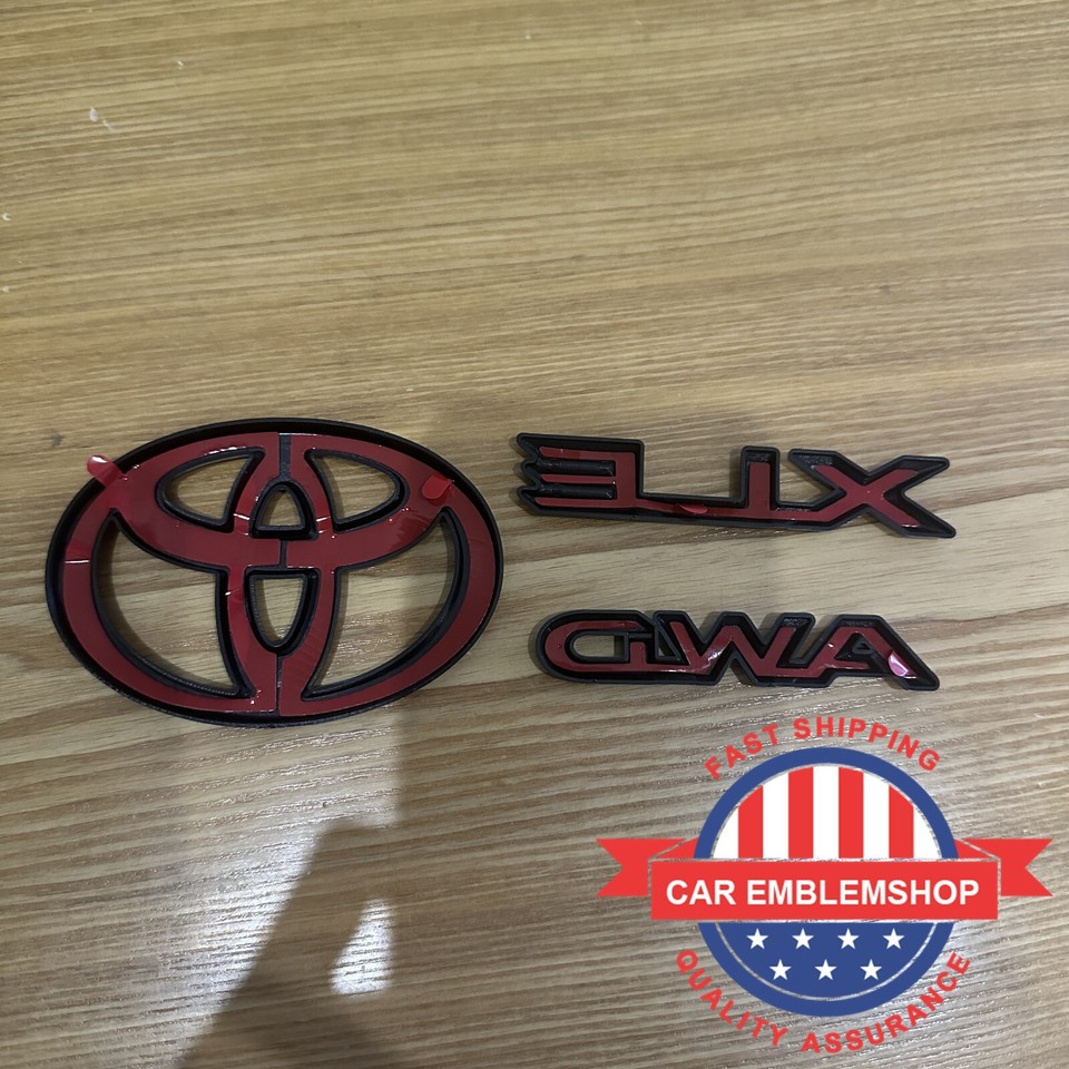 Emblem Badge Overlay Kits For 2024 Grand Highlander XLE AWD Rear PT948 ...