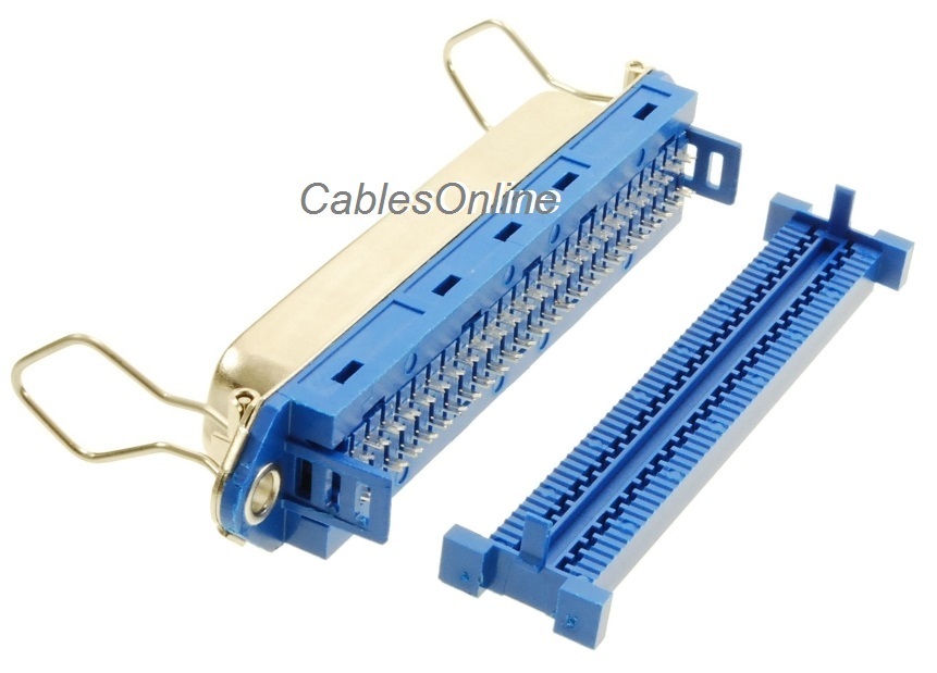 Centronics 50-Pin IDC Type Female CN50 Crimp Connector for Ribbon Cable ...